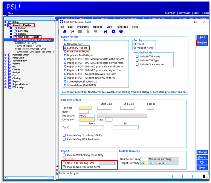 PSL+: Prep and Review Your 1099 Data – Cast and Crew